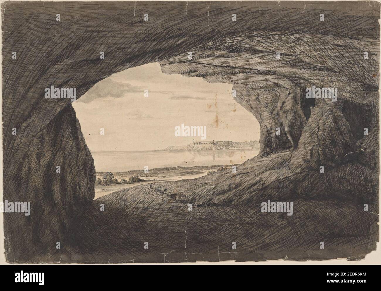 The Moro castle in the Island of Cuba, 1762 Stock Photo - Alamy