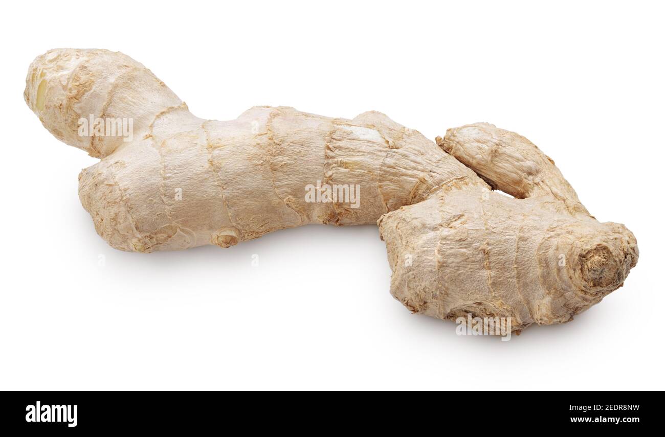 Ginger isolated on white background with clipping path Stock Photo - Alamy