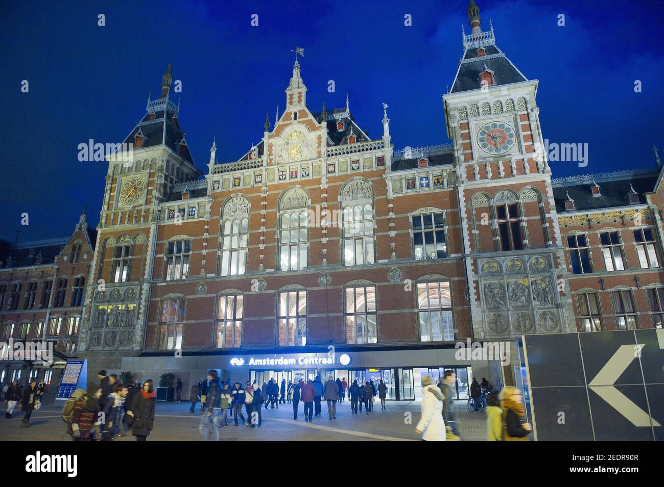 Europe, Netherlands, Amsterdam, rail central station Stock Photo - Alamy