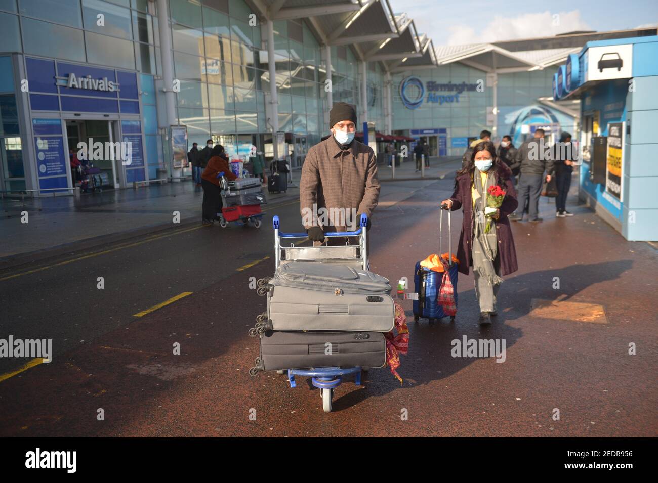Birmingham airport arrivals hi-res stock photography and images - Alamy