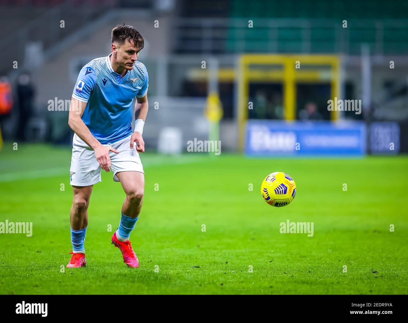 Milan, Italy. 14th Feb, 2021. Gil Patric of SS Lazio in action during ...