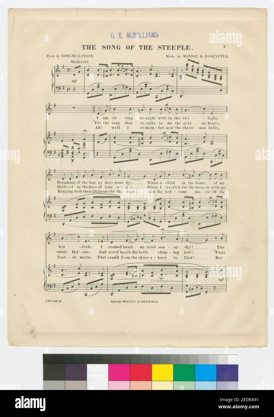 The song of the steeple Stock Photo - Alamy