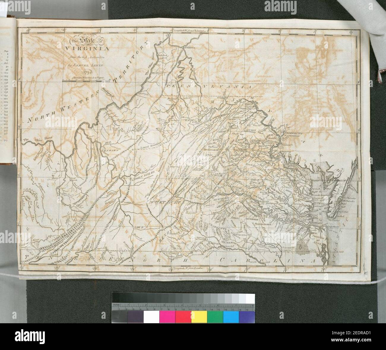 The state of Virginia - from the best authorities Stock Photo - Alamy