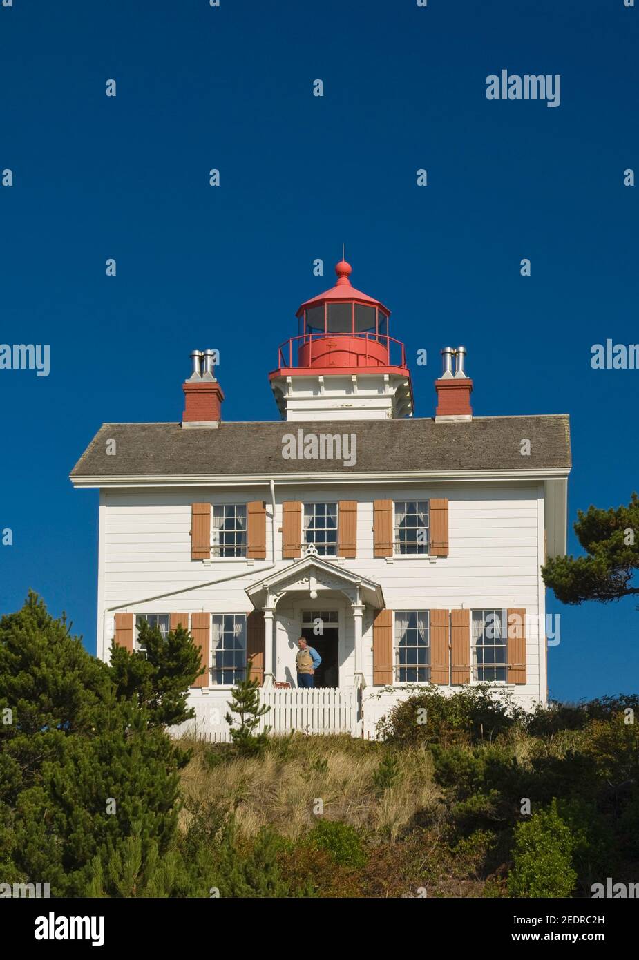 Yaquina bay lighthouse hi-res stock photography and images - Alamy