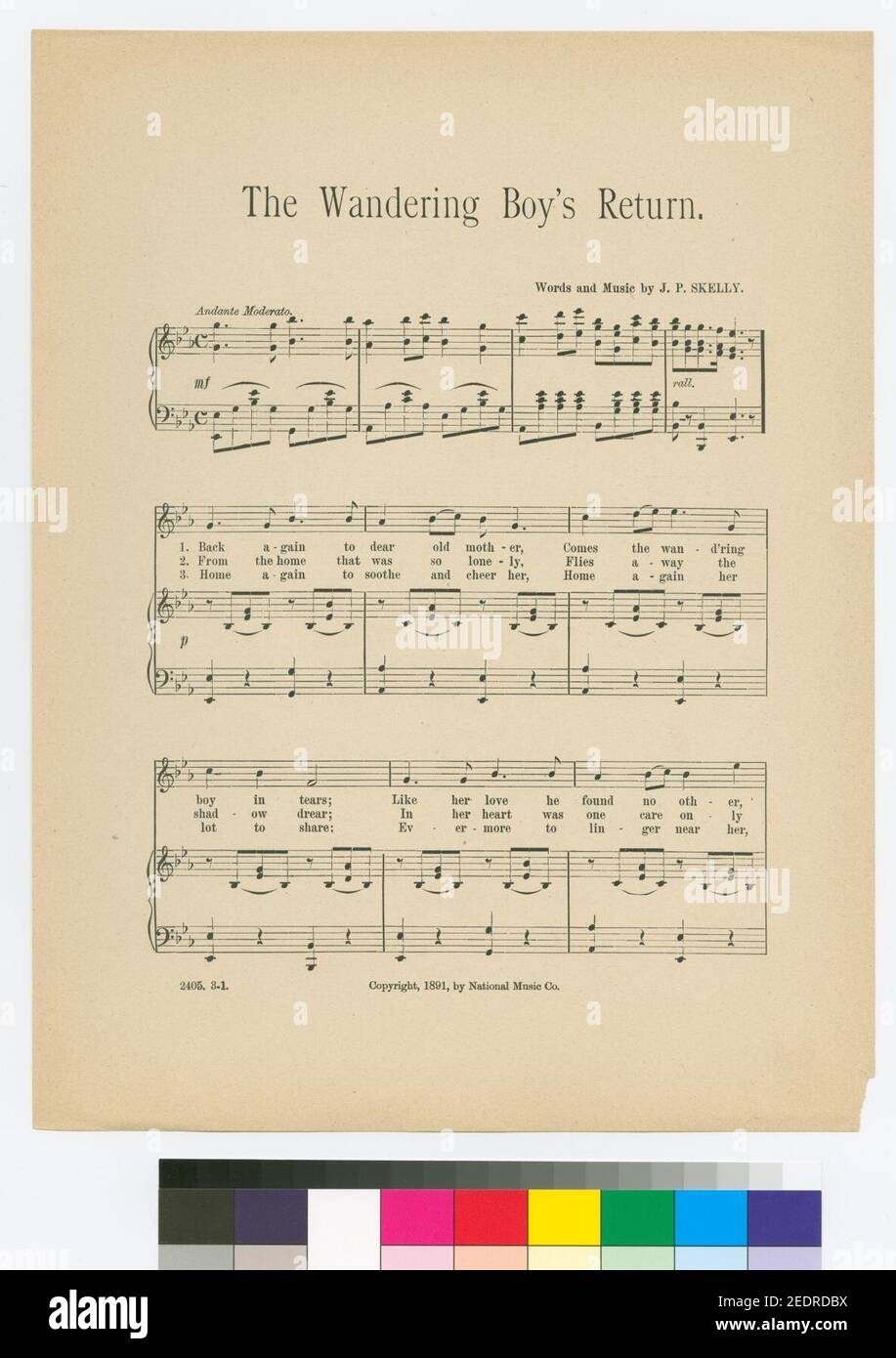 The wandering boy's return Stock Photo - Alamy