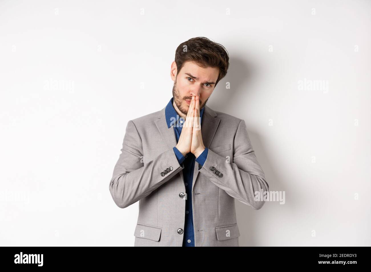 Man Pleading Begging