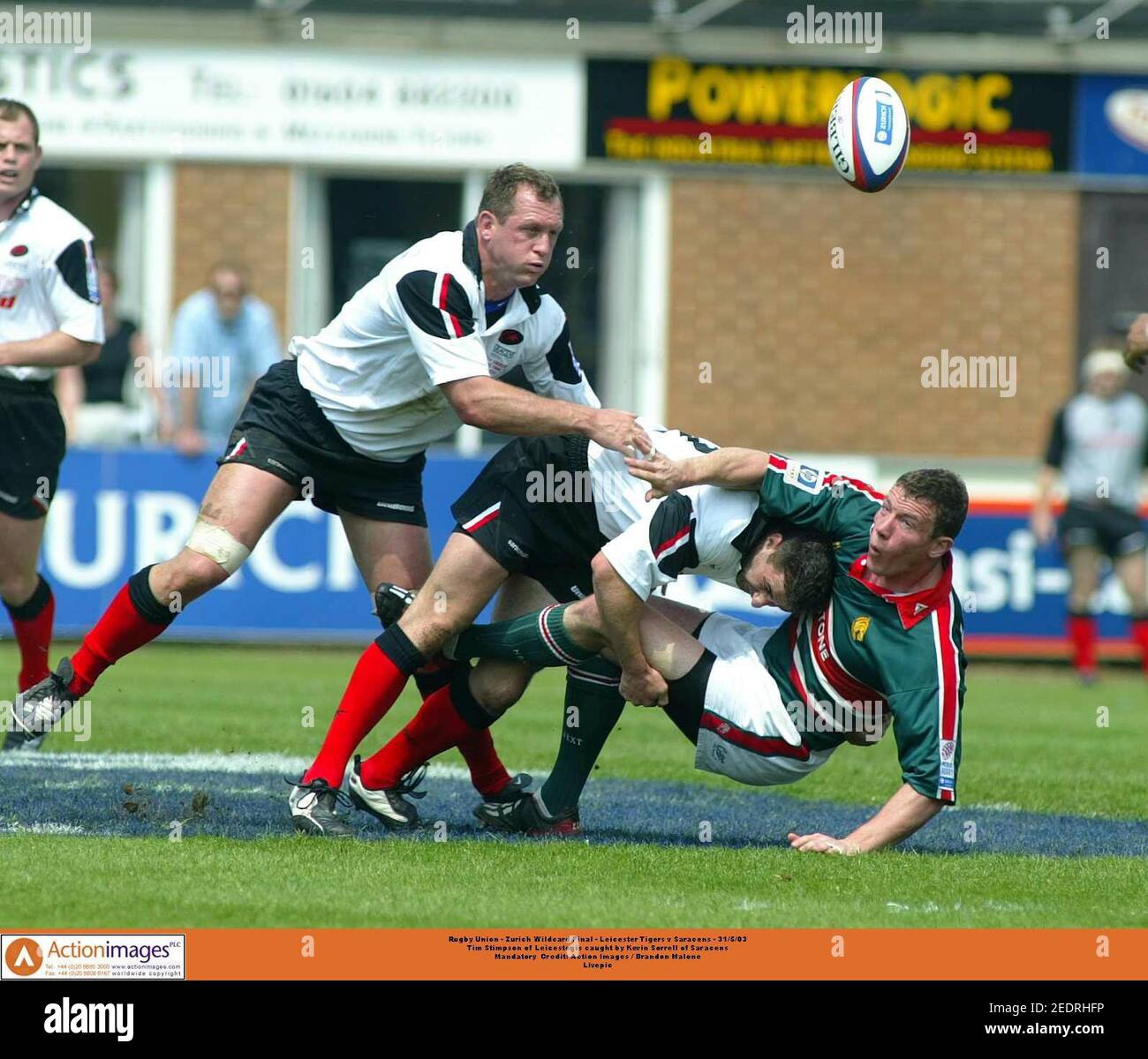 Tim stimpson of leicester tigers hi-res stock photography and images ...