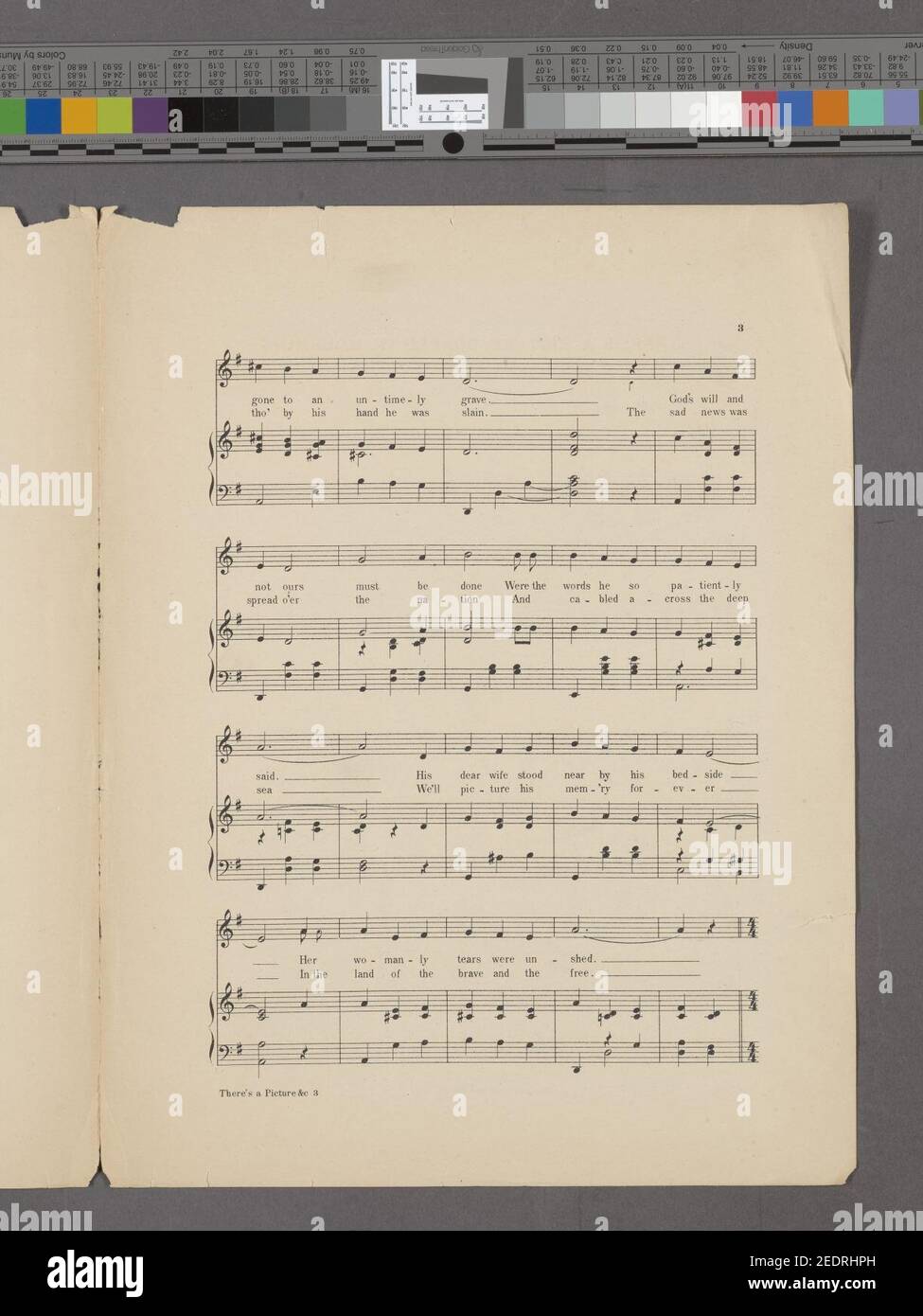 There's a picture draped in mourning Stock Photo - Alamy