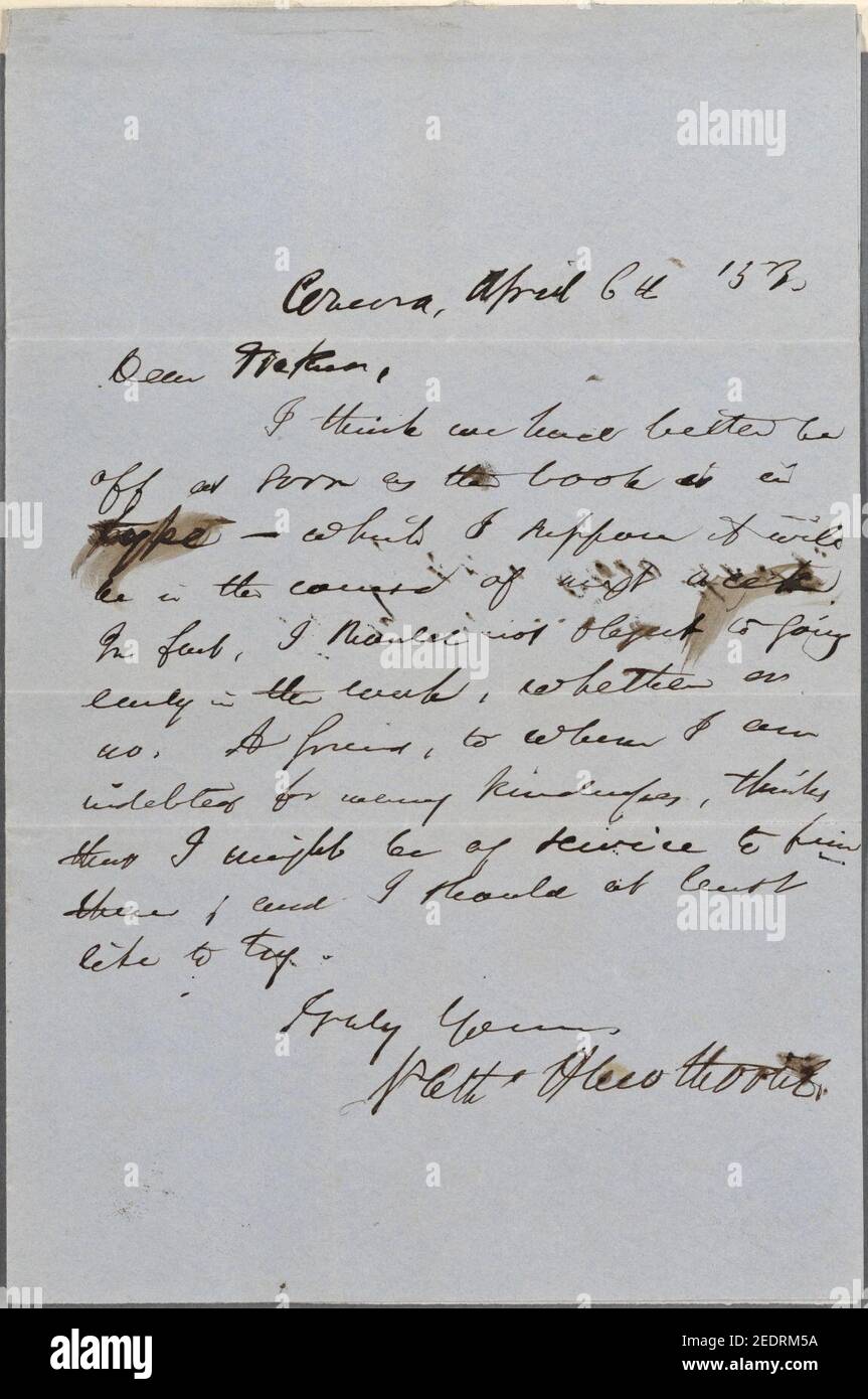 William ticknor hi-res stock photography and images - Alamy