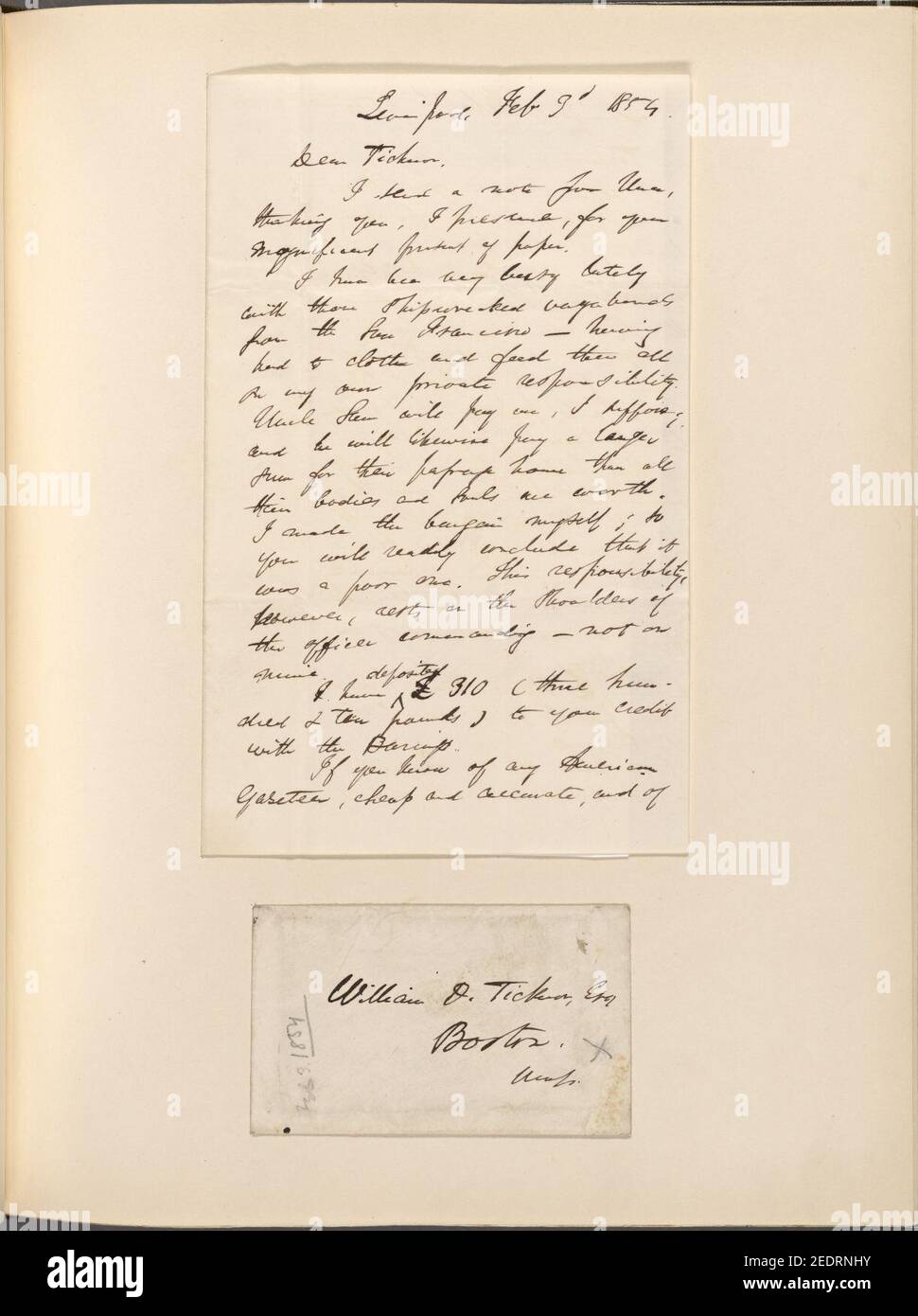 William ticknor hi-res stock photography and images - Alamy