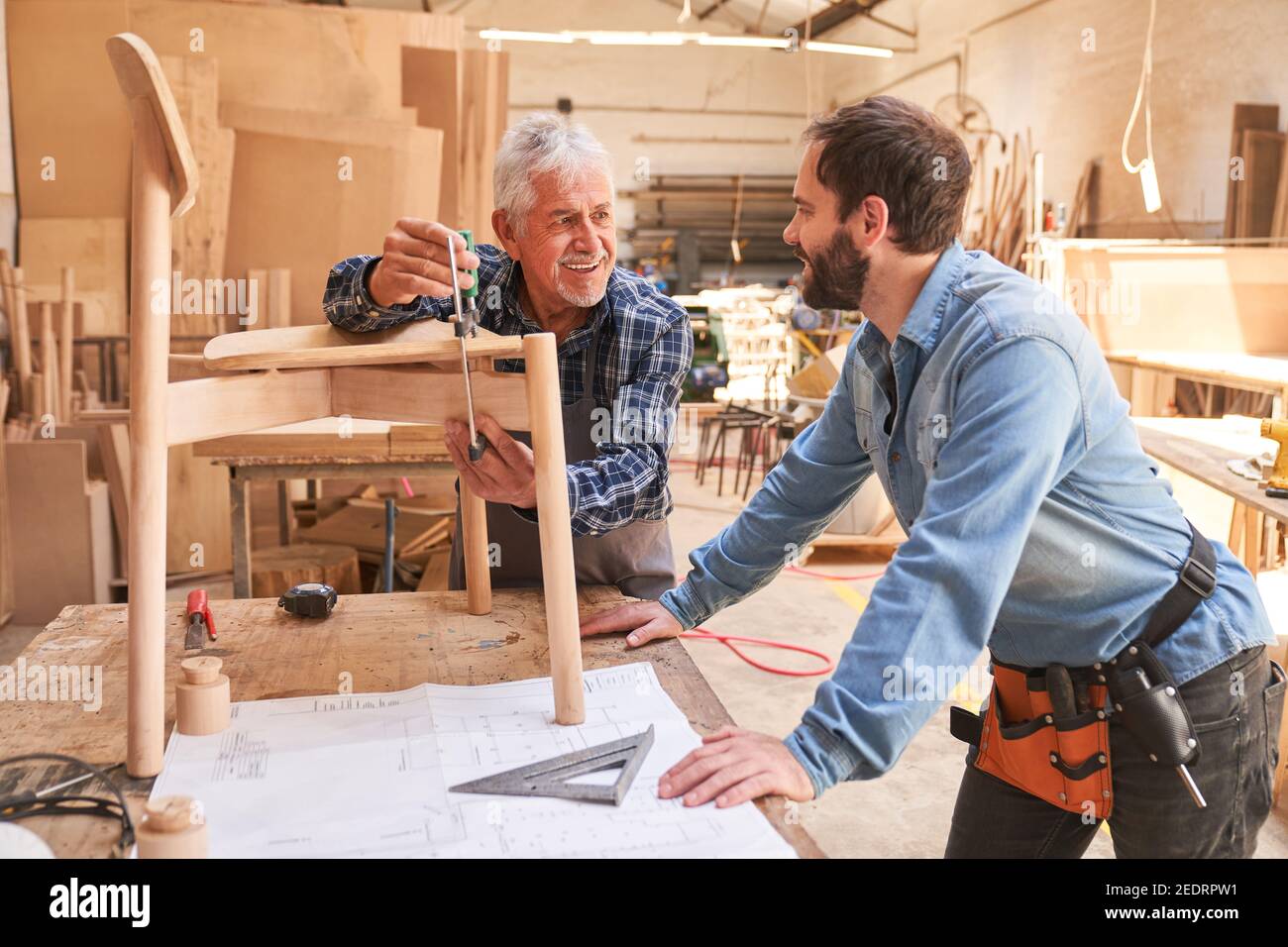Carpenter work chair hi-res stock photography and images - Alamy