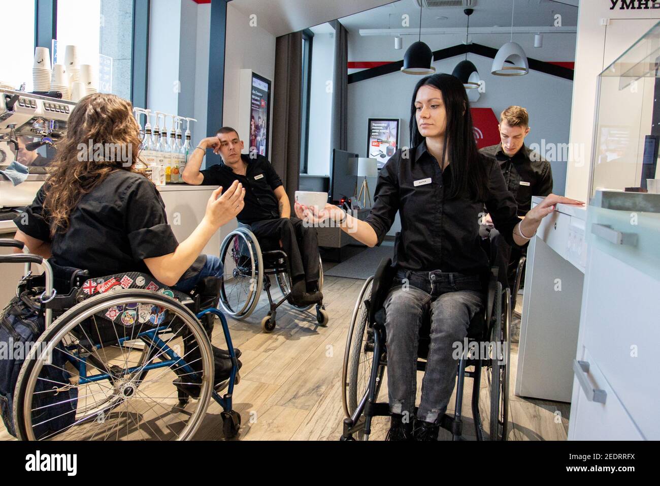 MINSK, BELARUS - January 2021: Disability Inclusion Team at an ...