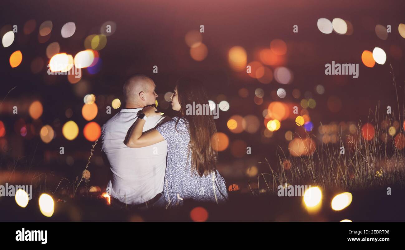 Romantic Background Night