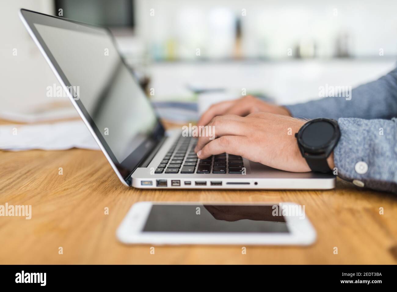 Sick business man working laptop hi-res stock photography and images ...