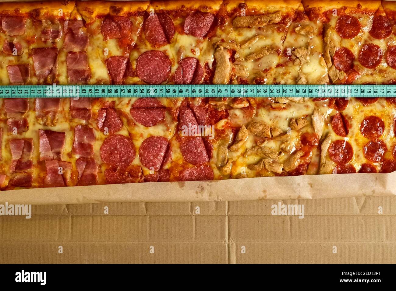 Meter long pizza hi-res stock photography and images - Alamy