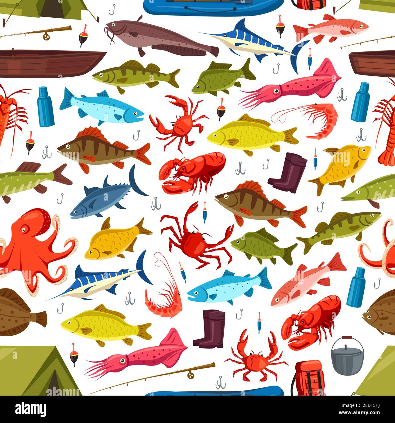 Pink fishing boat Stock Vector Images - Alamy