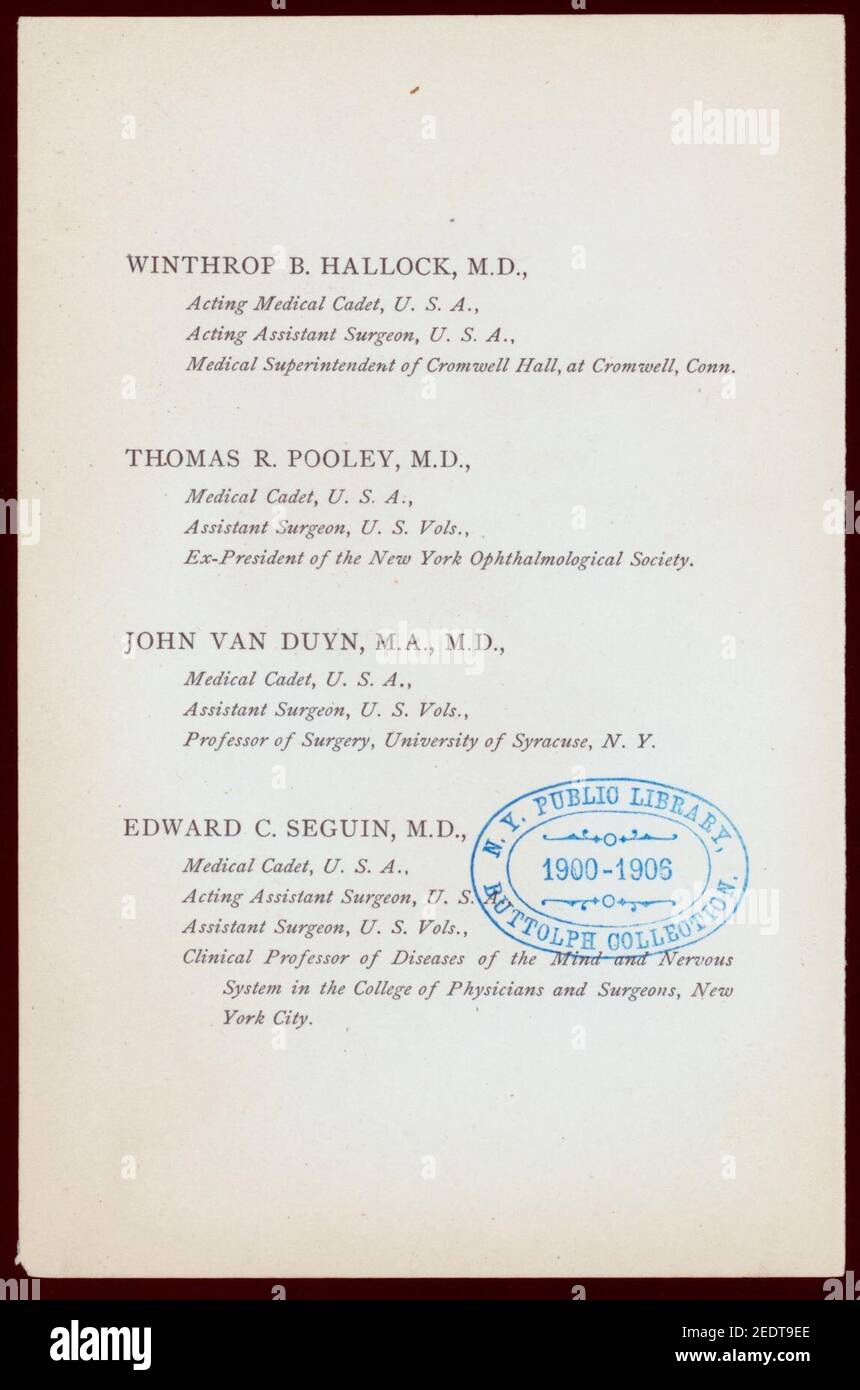VETERAN REUNION,TWENTY-FIFTH ANNIVERSARY (held by) CADET QUARTETTE U.S ...