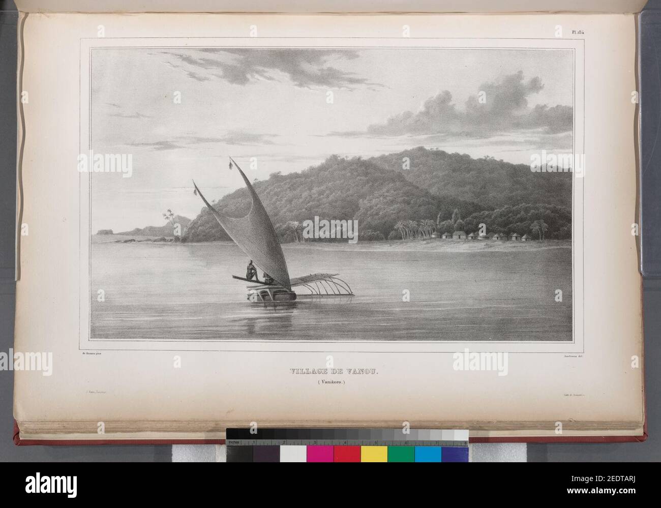 Village de vanou. (Vanikoro Stock Photo - Alamy