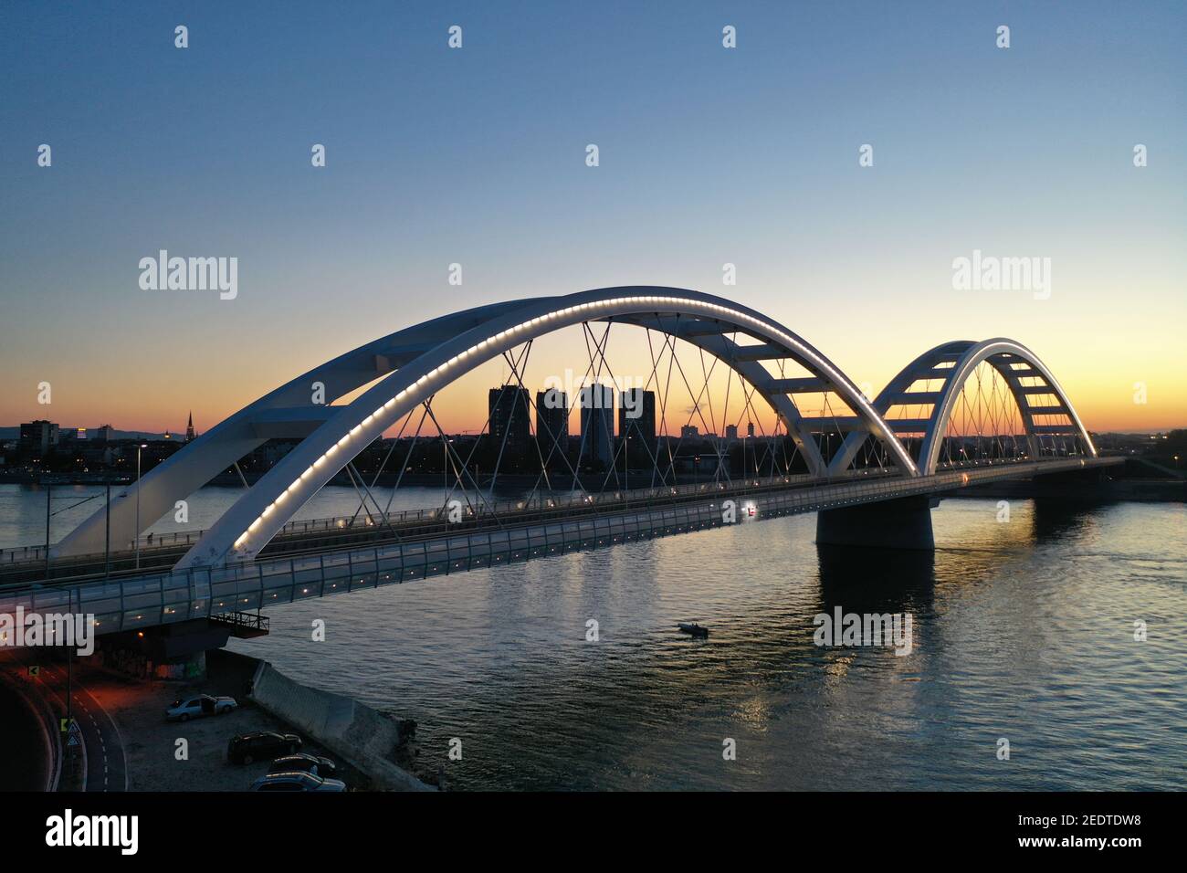 Bridge train novi sad hi-res stock photography and images - Alamy