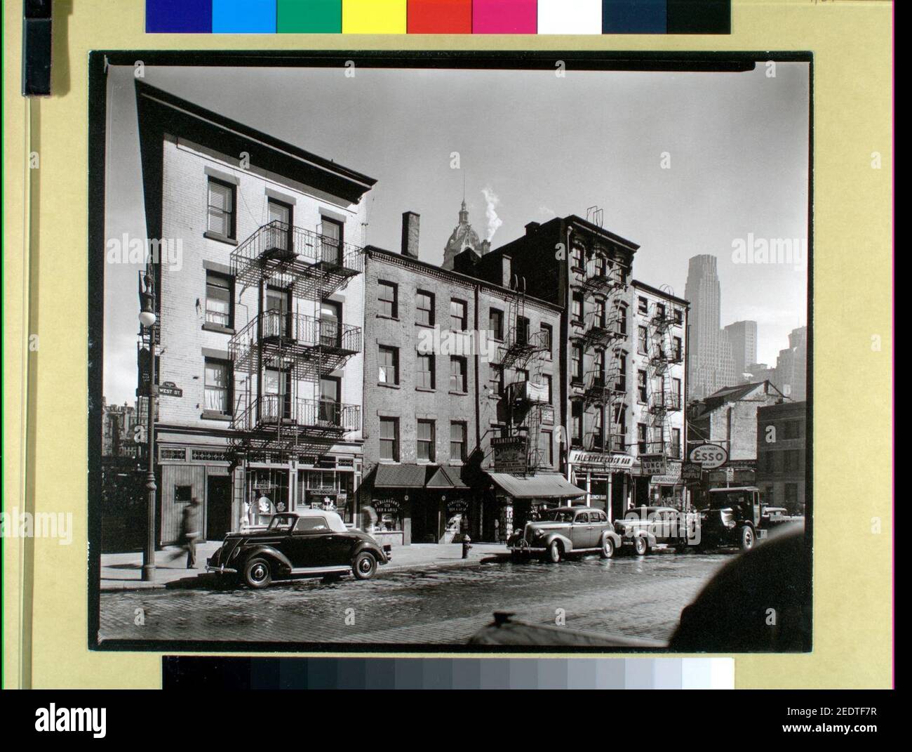 West Street Row- IV. 126-130 West Street, Manhattan Stock Photo - Alamy
