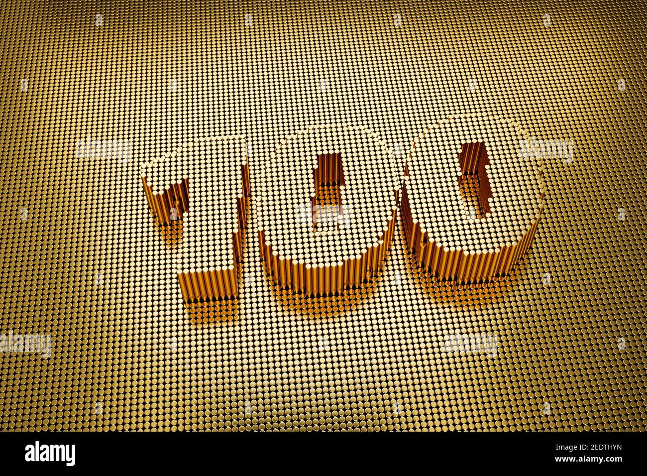 Golden number 100 hi-res stock photography and images - Alamy