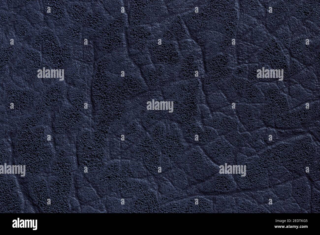 Dark navy blue leather textile background with texture and pattern ...