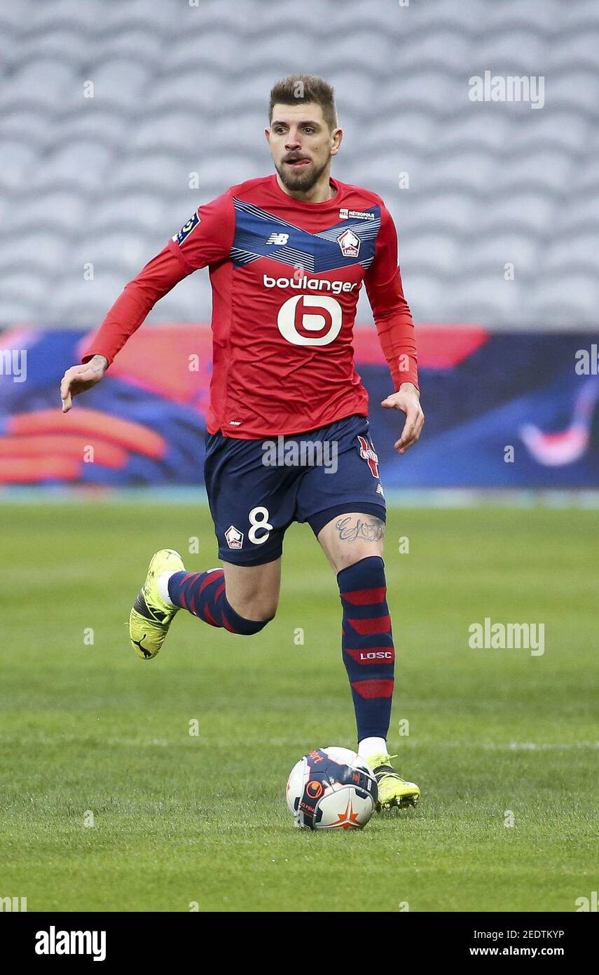 Xeka of Lille during the French championship Ligue 1 football match ...