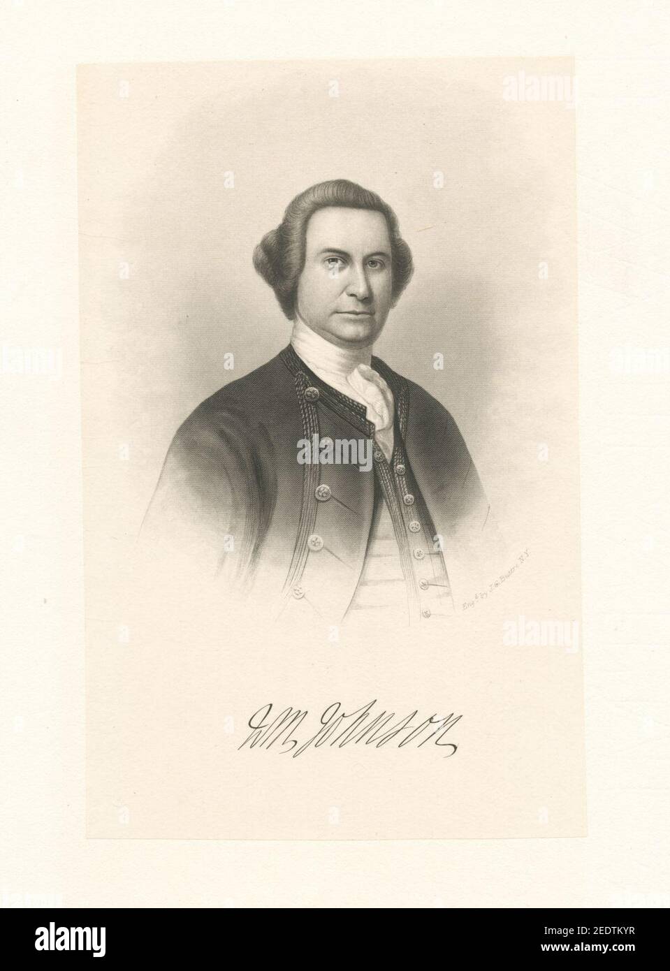 Wm. (Sir William) Johnson Stock Photo - Alamy