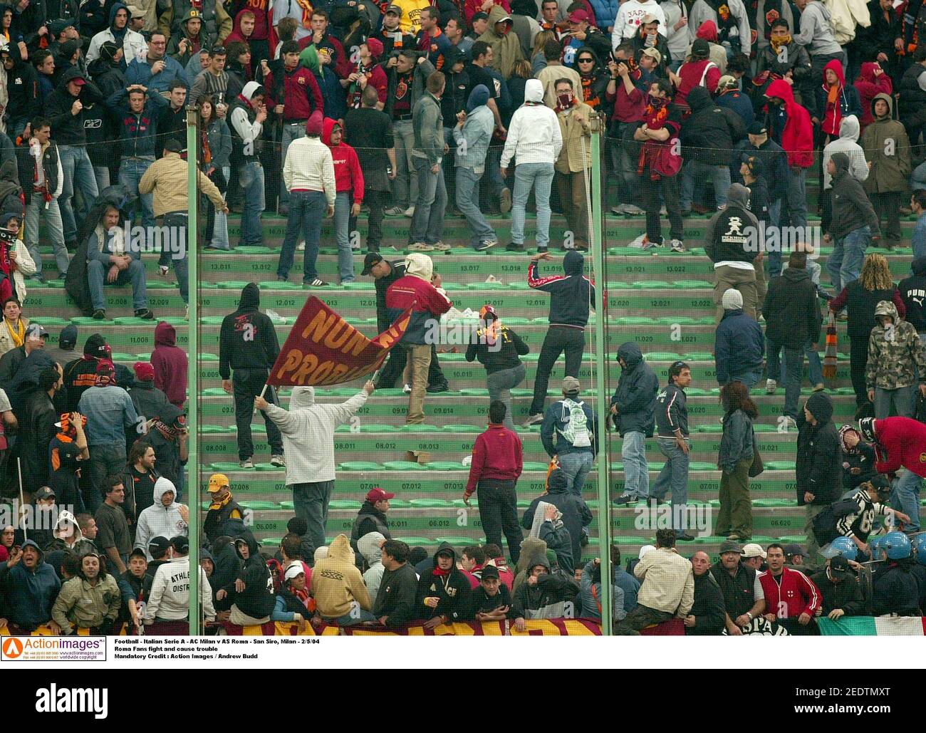 Europe football fans fight hi-res stock photography and images - Alamy