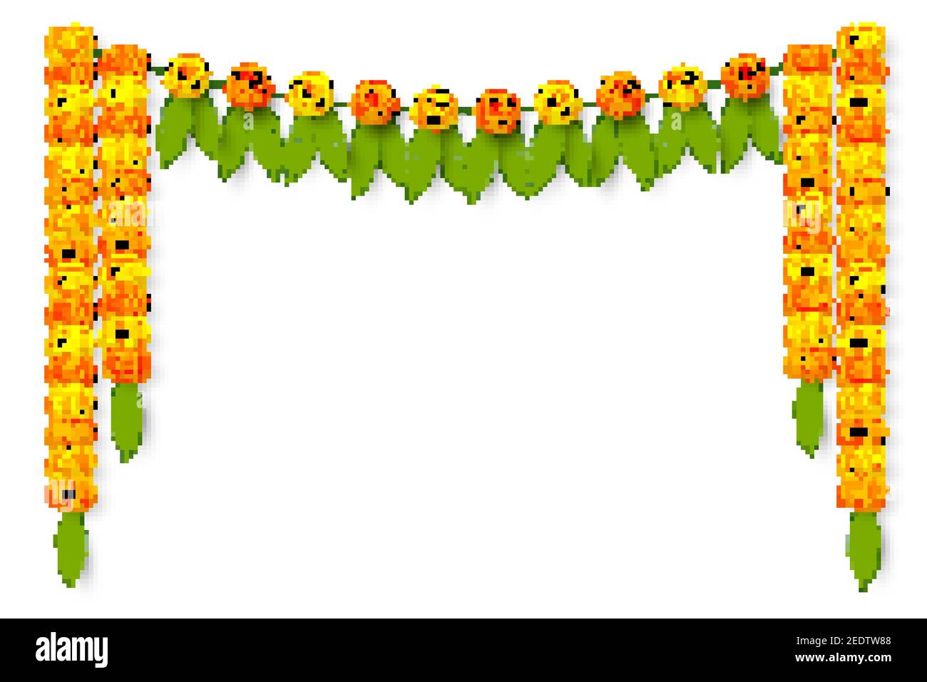 Traditional wedding ceremony floral Stock Vector Images - Alamy