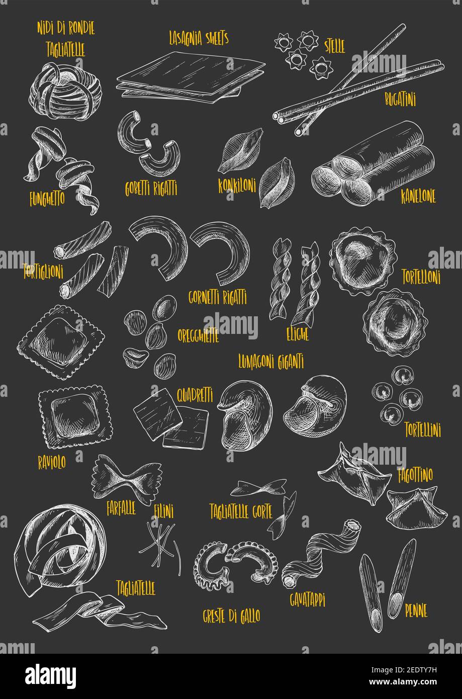 Pasta fettuccine isolated on Stock Vector Images - Alamy