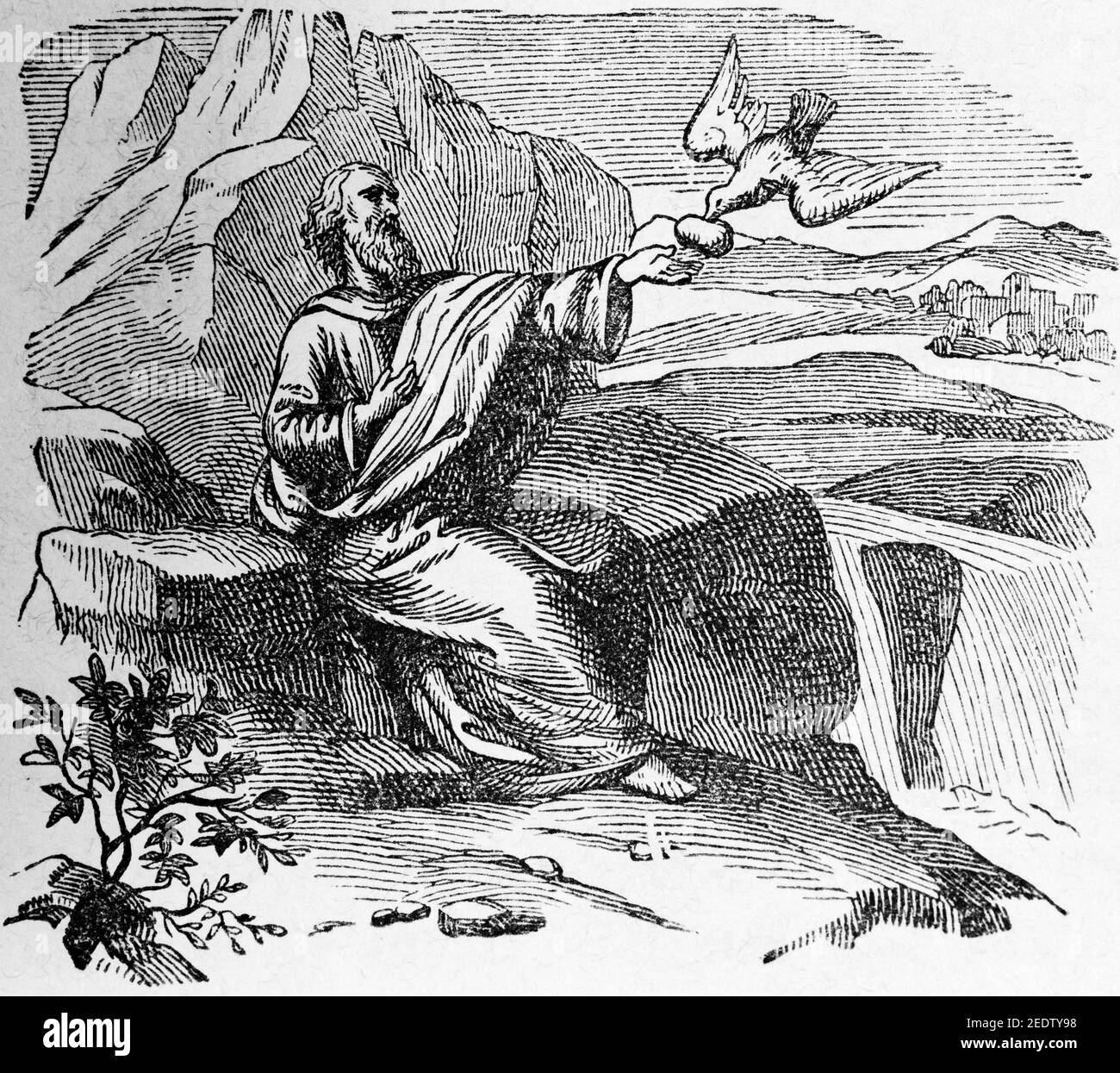 God arouses the prophets, the Mission of the prophet Elijah, Old ...
