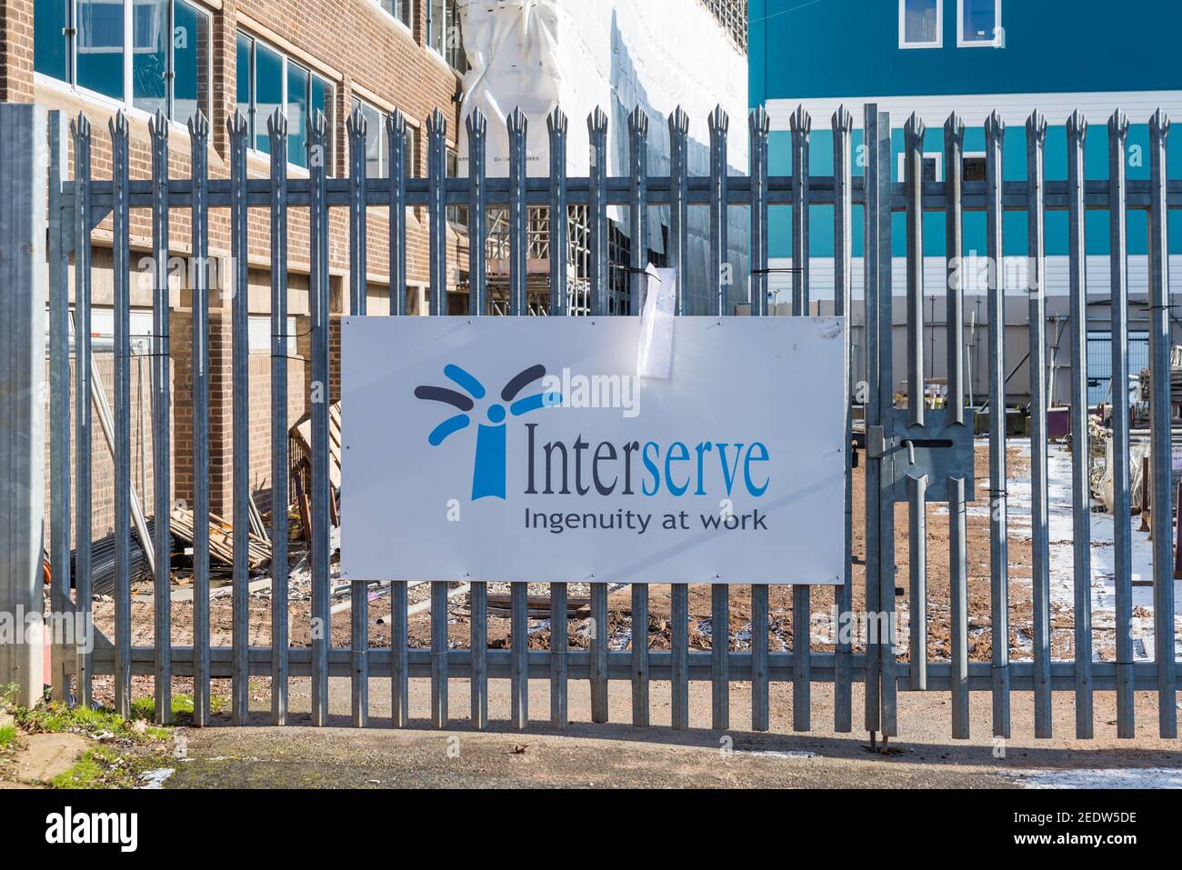 Construction company Interserve carrying out renovation of buildings by ...
