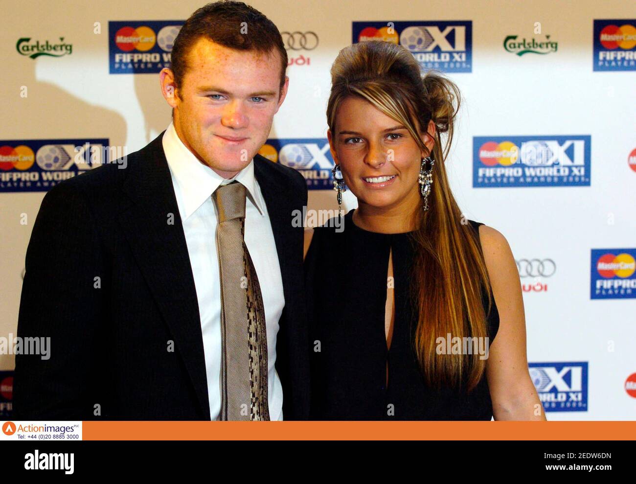 Colleen rooney and wayne rooney hi-res stock photography and images - Alamy