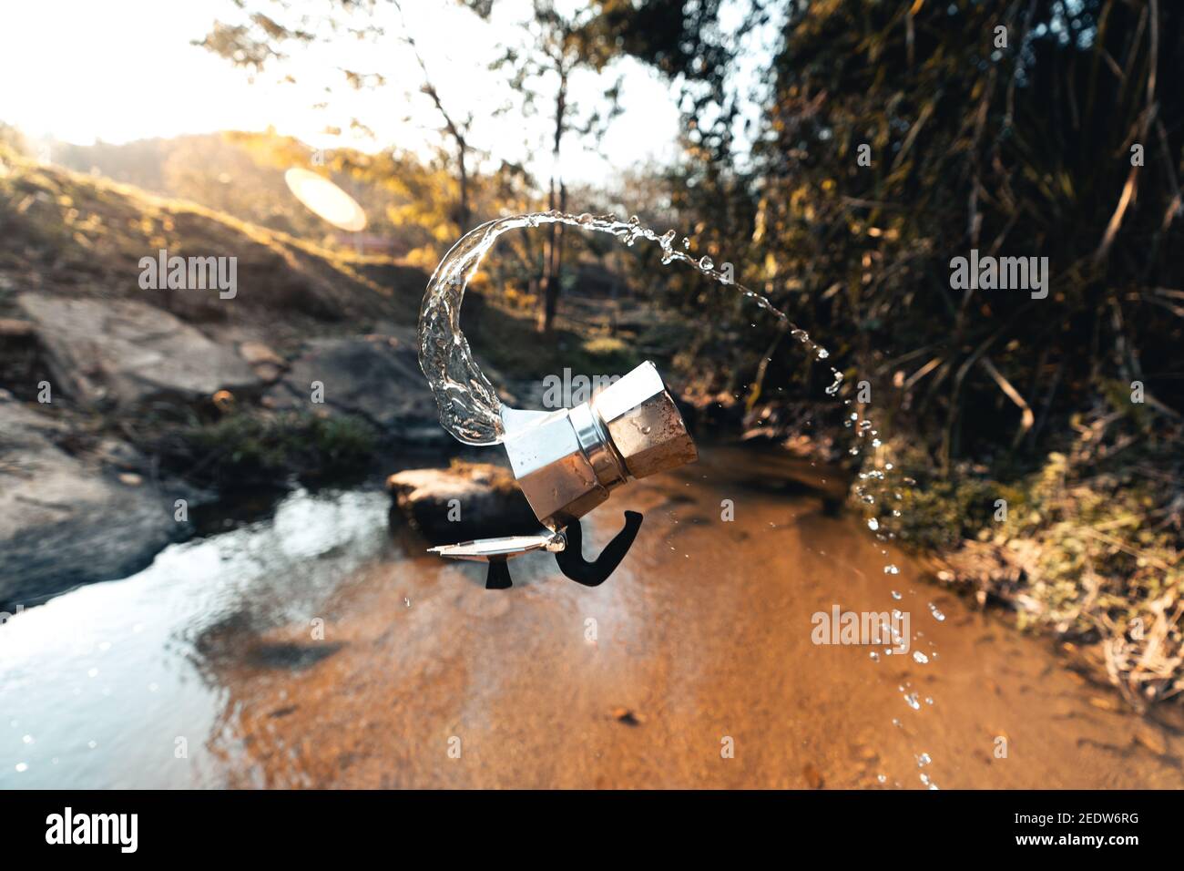 Hand washing pot hi-res stock photography and images - Alamy
