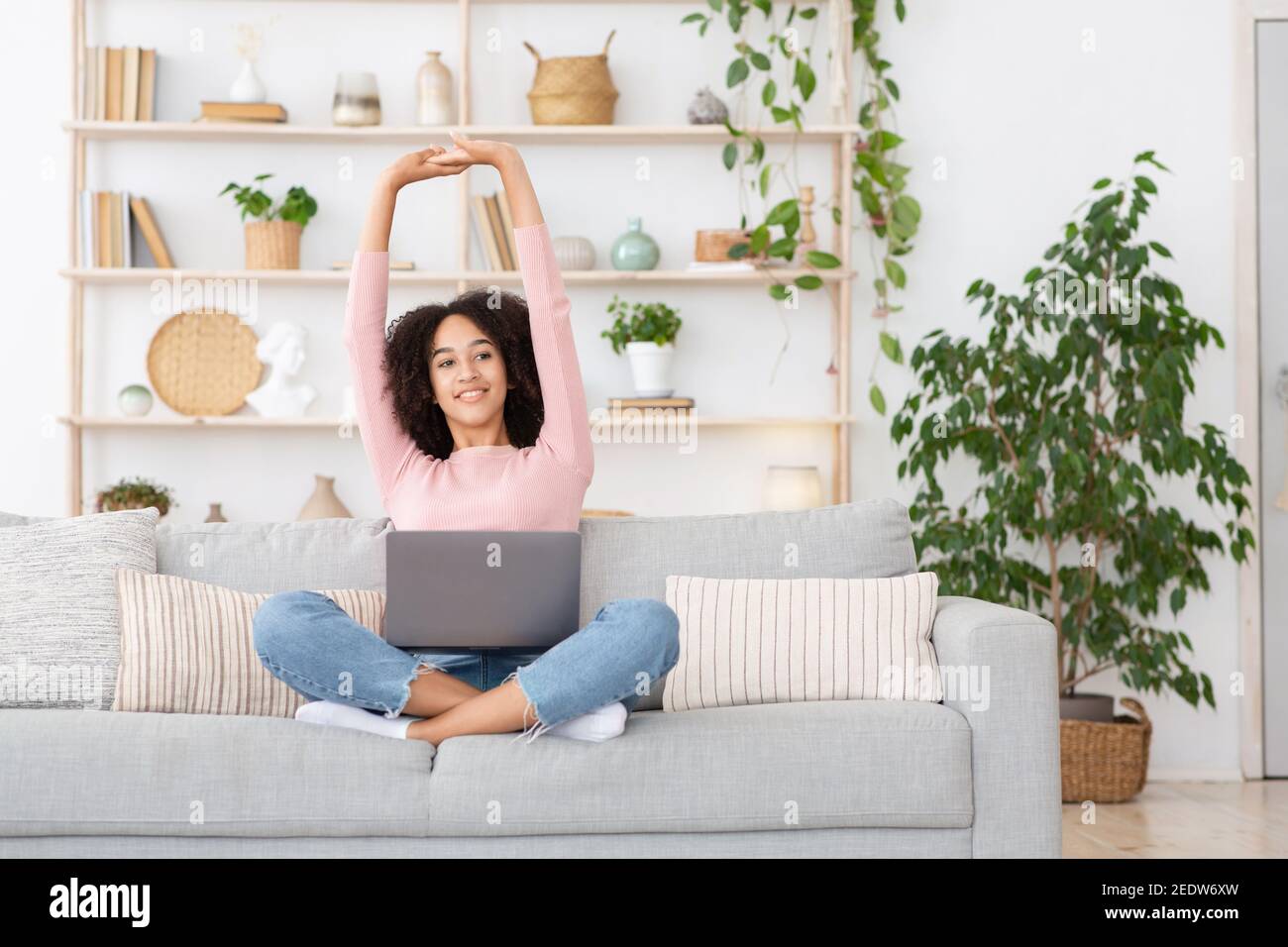 Break from job at home during covid-19 lockdown, remote work and many ...