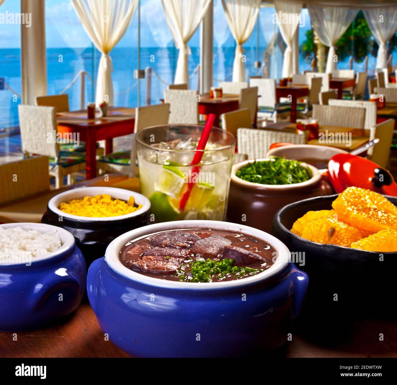 Brazilian Feijoada Food Stock Photo - Alamy