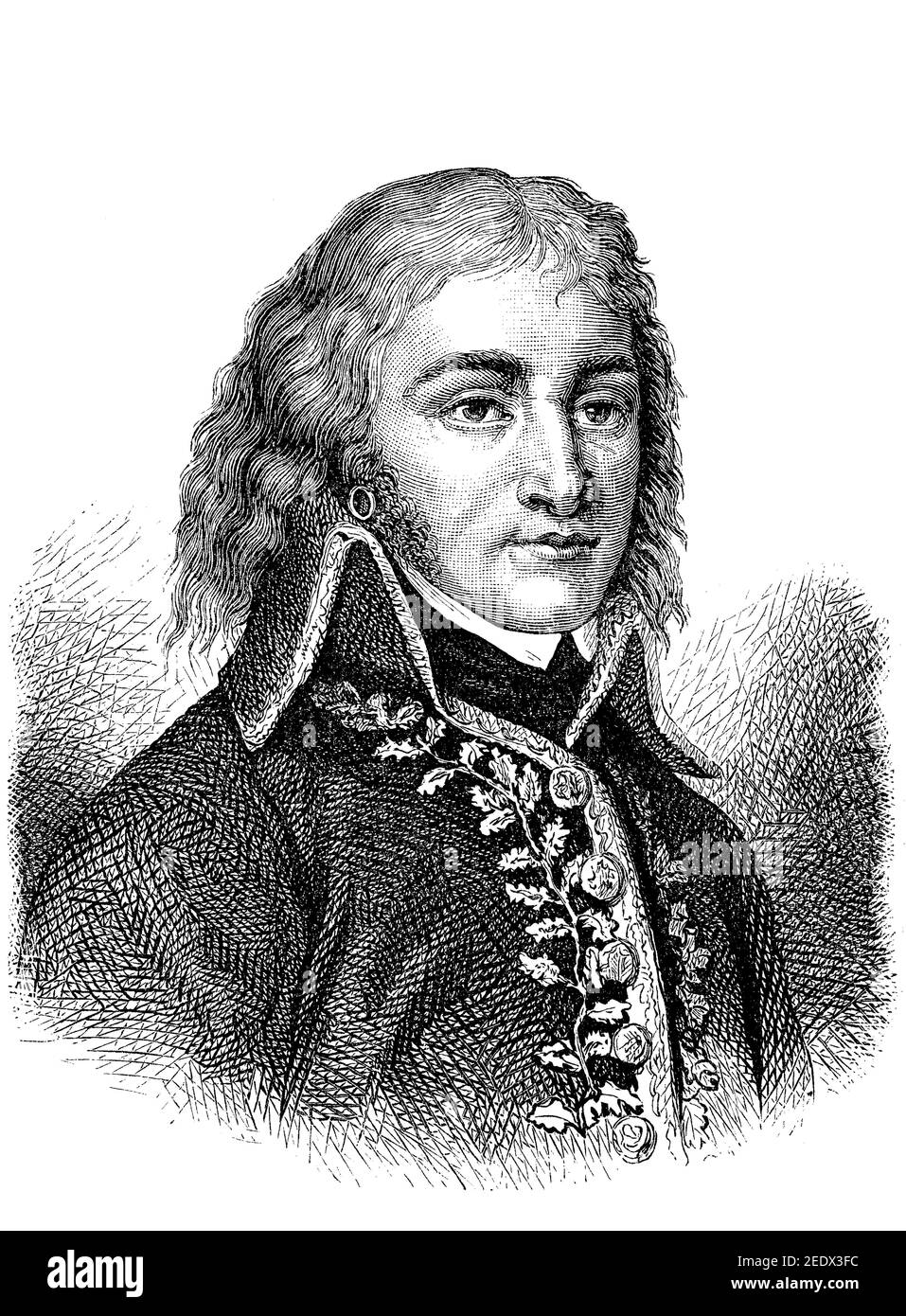Louis lazare hoche 1768 1797 Black and White Stock Photos & Images - Alamy