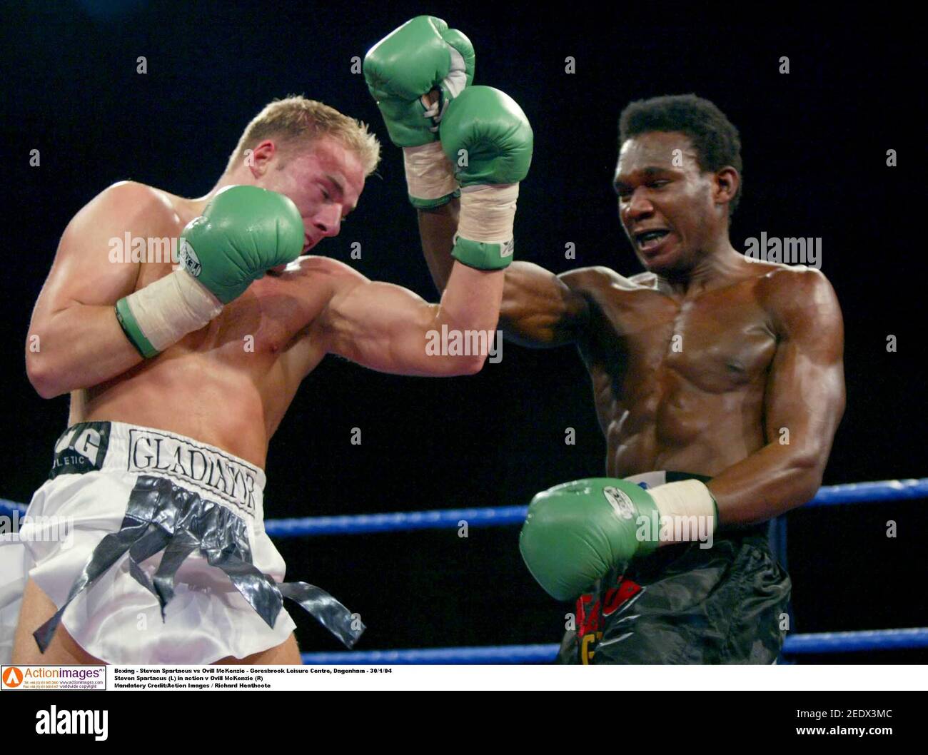 Boxing - Steven Spartacus vs Ovill McKenzie - Goresbrook Leisure Centre ...