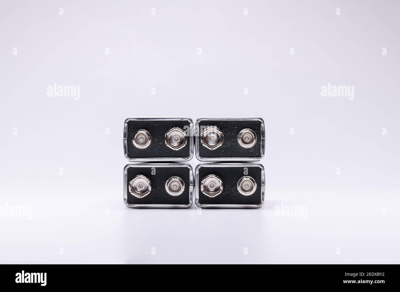 Nine volt battery, 9-volt batteries, isolated on white background ... Nine volt battery, 9-volt batteries, isolated on white background ...