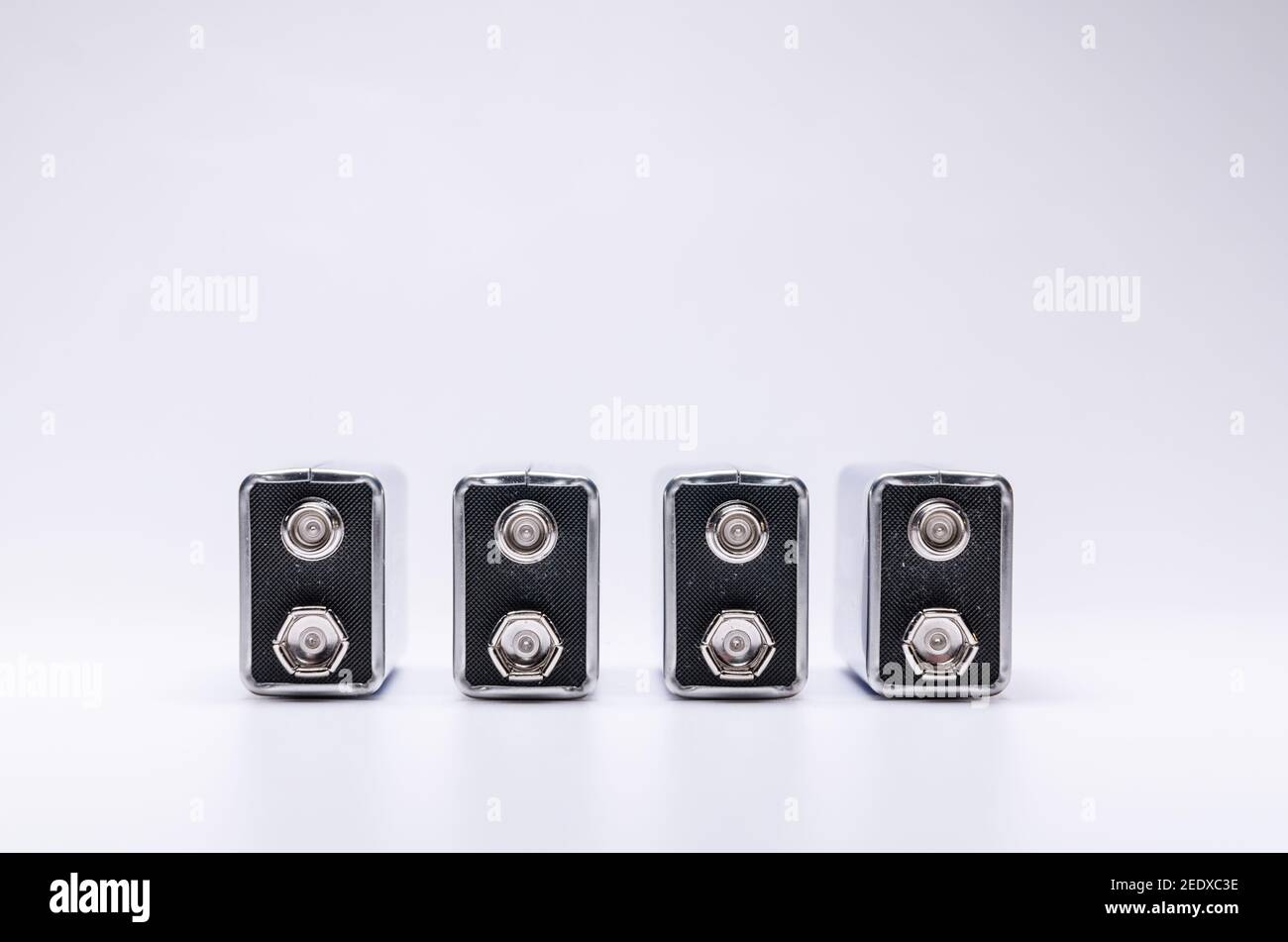 Nine volt battery, 9-volt batteries, isolated on white background ... Nine volt battery, 9-volt batteries, isolated on white background ...