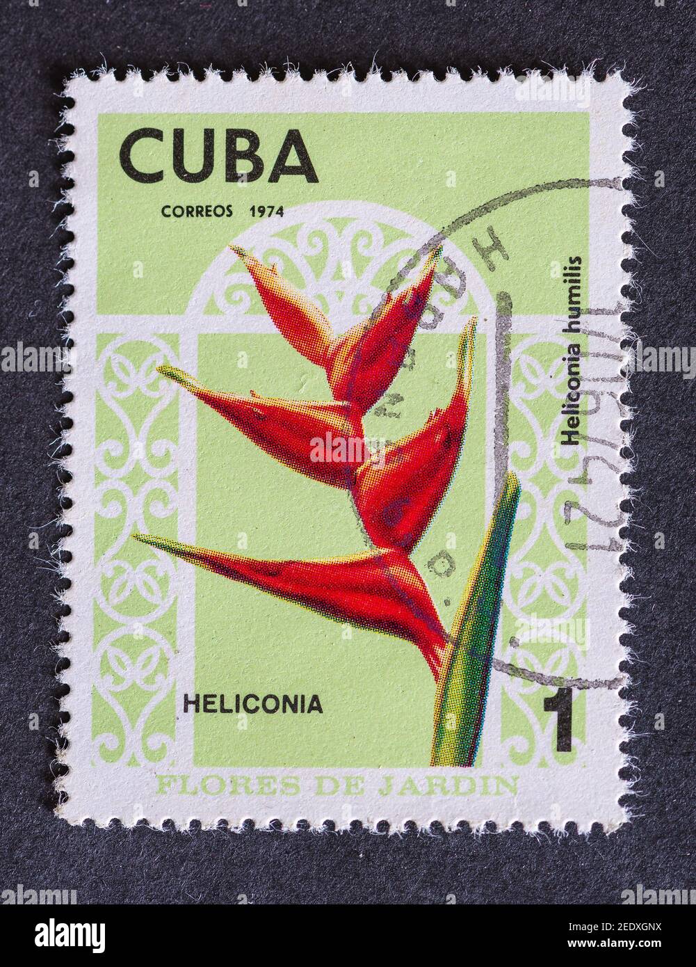 Old vintage Cuban postal stamps Stock Photo - Alamy