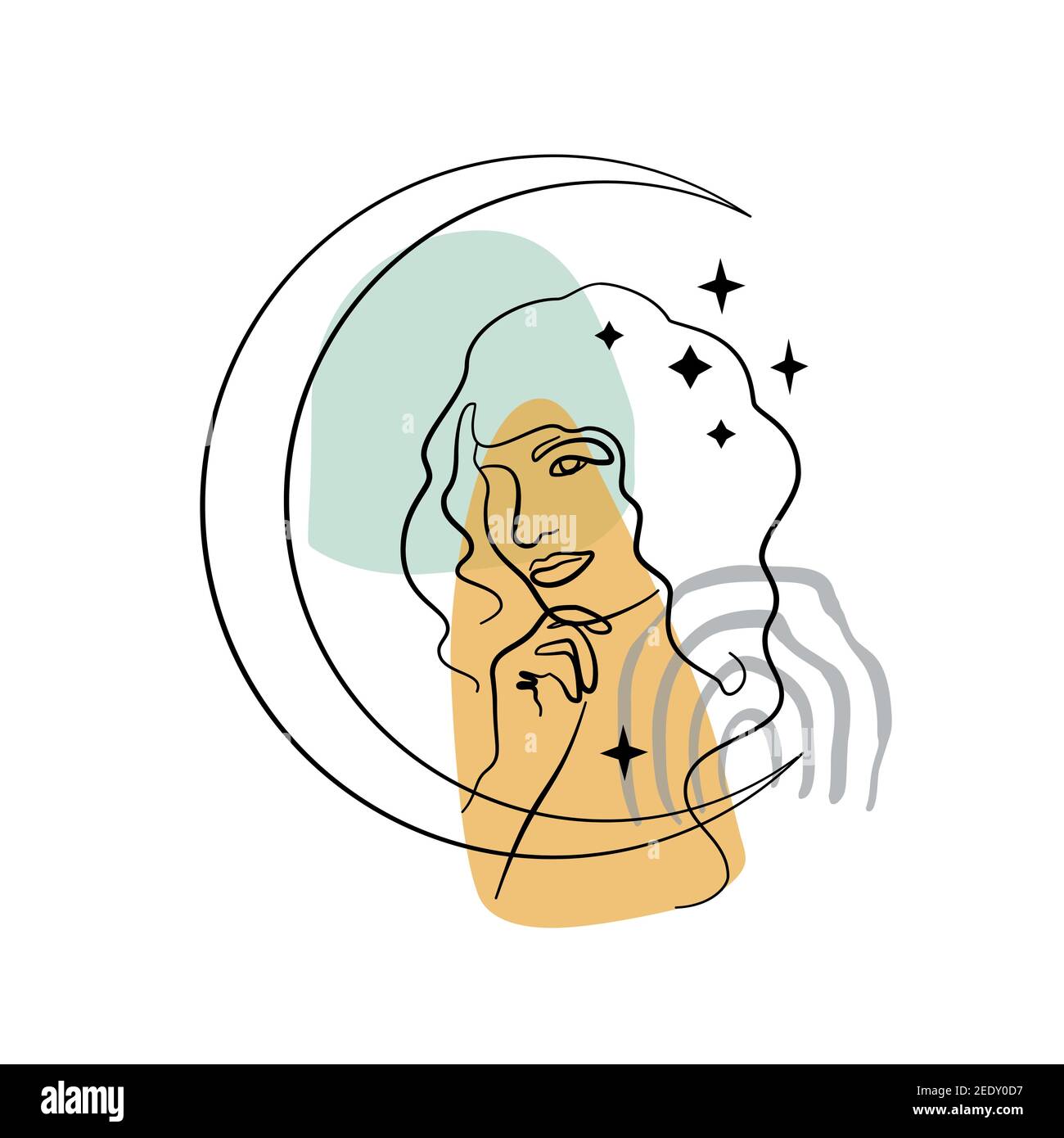 Woman silhouette vector neutral hi-res stock photography and images - Alamy