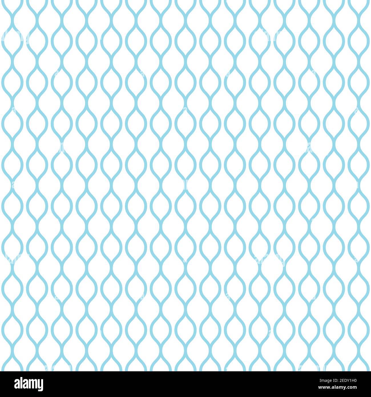 Wavy lines. seamless texture with light blue rolling lines on blue ...