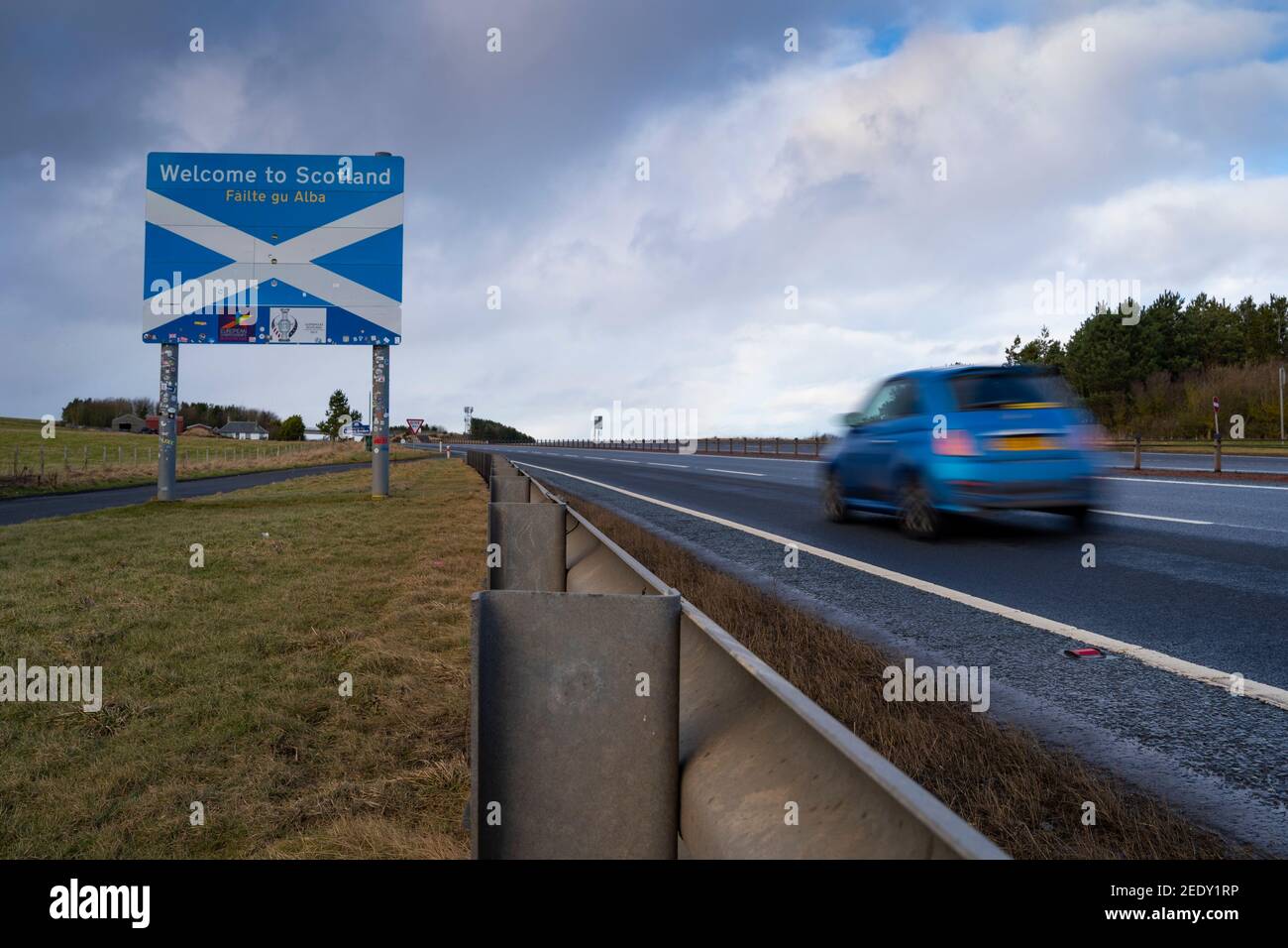 Scottish border hi-res stock photography and images - Alamy
