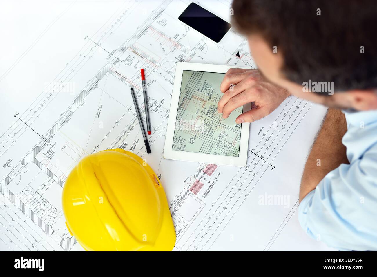 Construction draftsman drawing board hi-res stock photography and ...