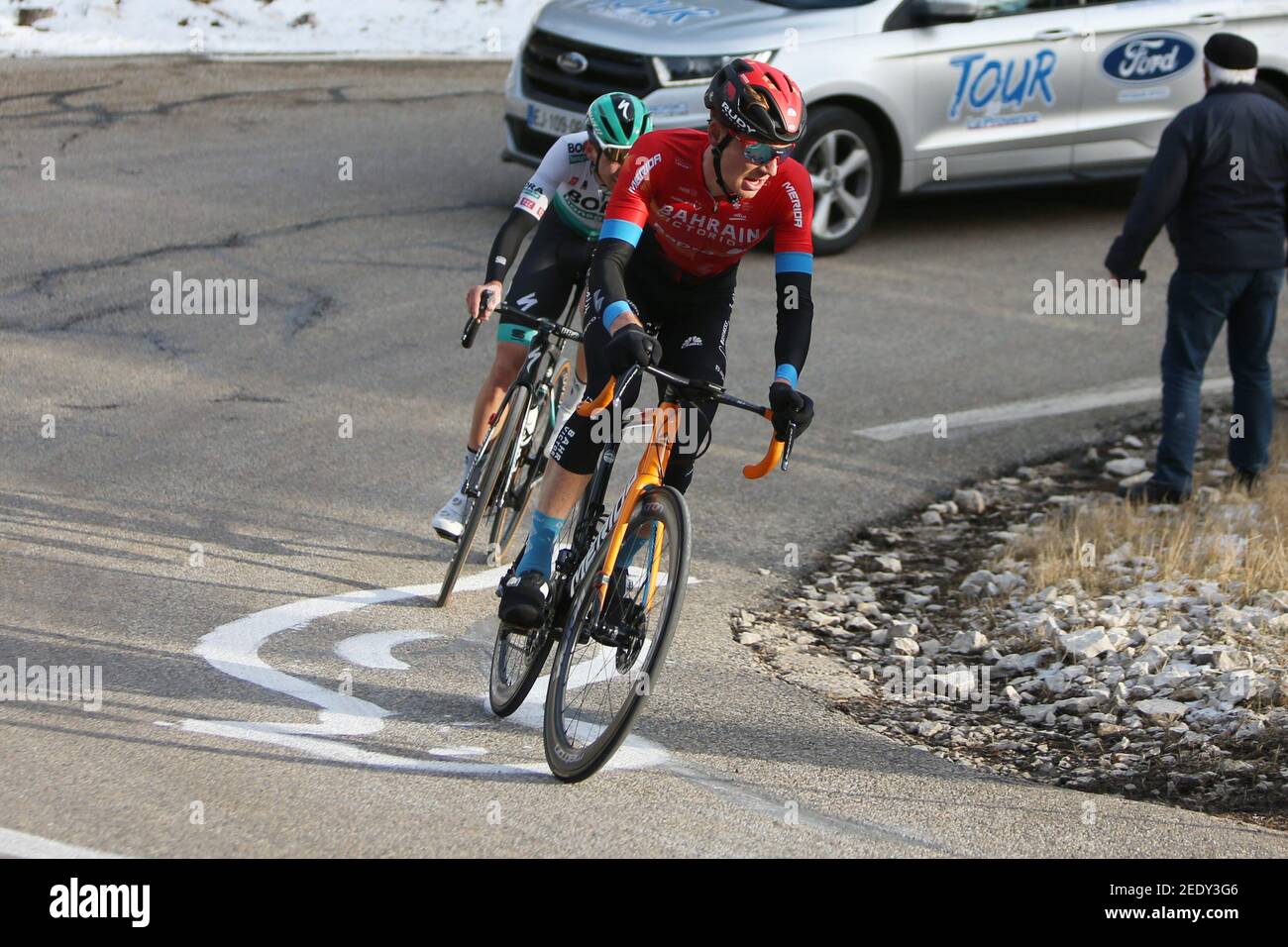 Jack Haig of Bahrain - Victorious during the Tour de la Provence, Stage ...