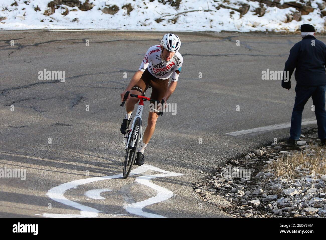 Geoffrey Bouchard of AG2R Citroen Team during the Tour de la Provence ...