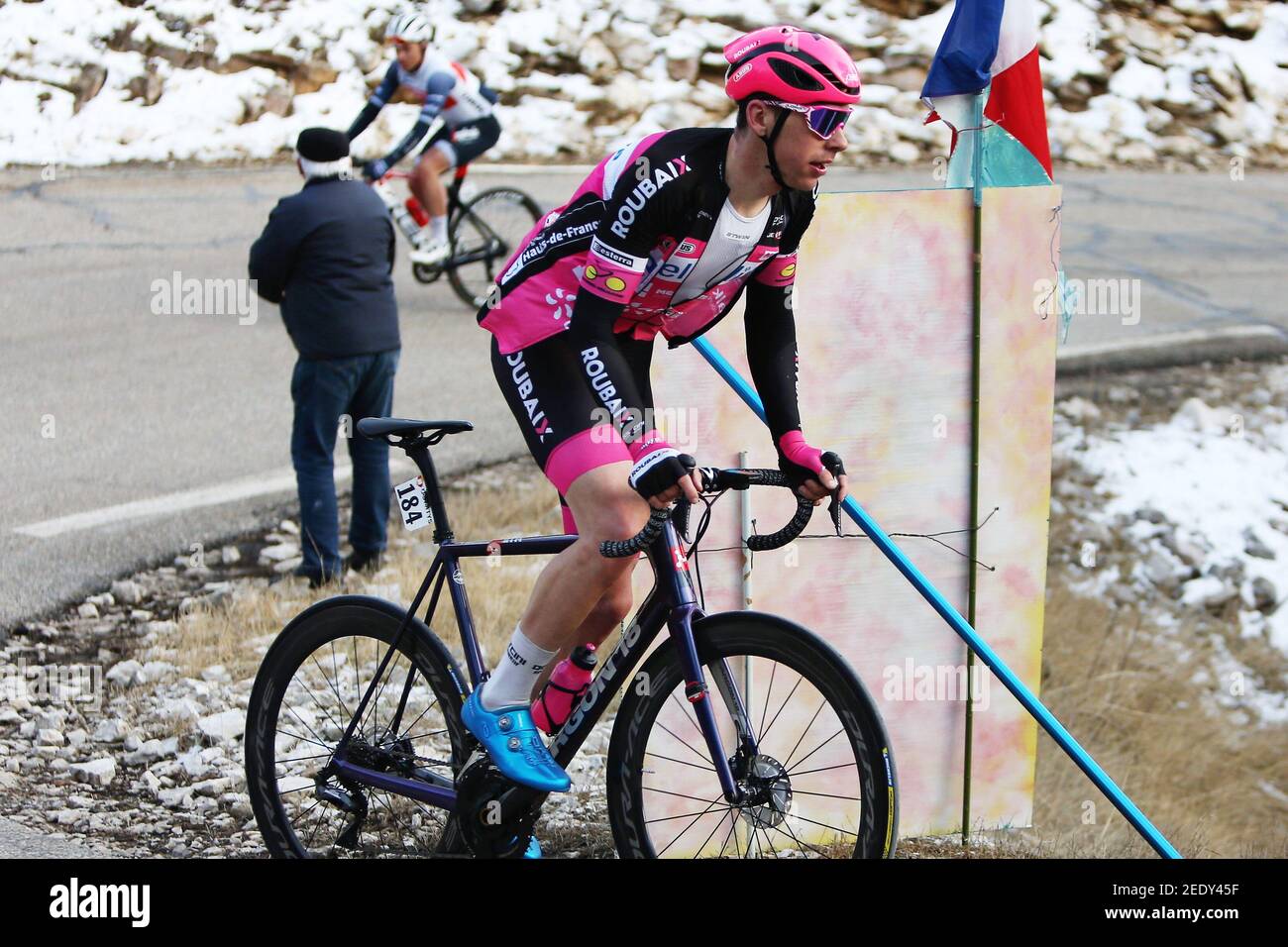 Samuel Leroux of Xelliss - Roubaix Lille Metropole during the Tour de ...