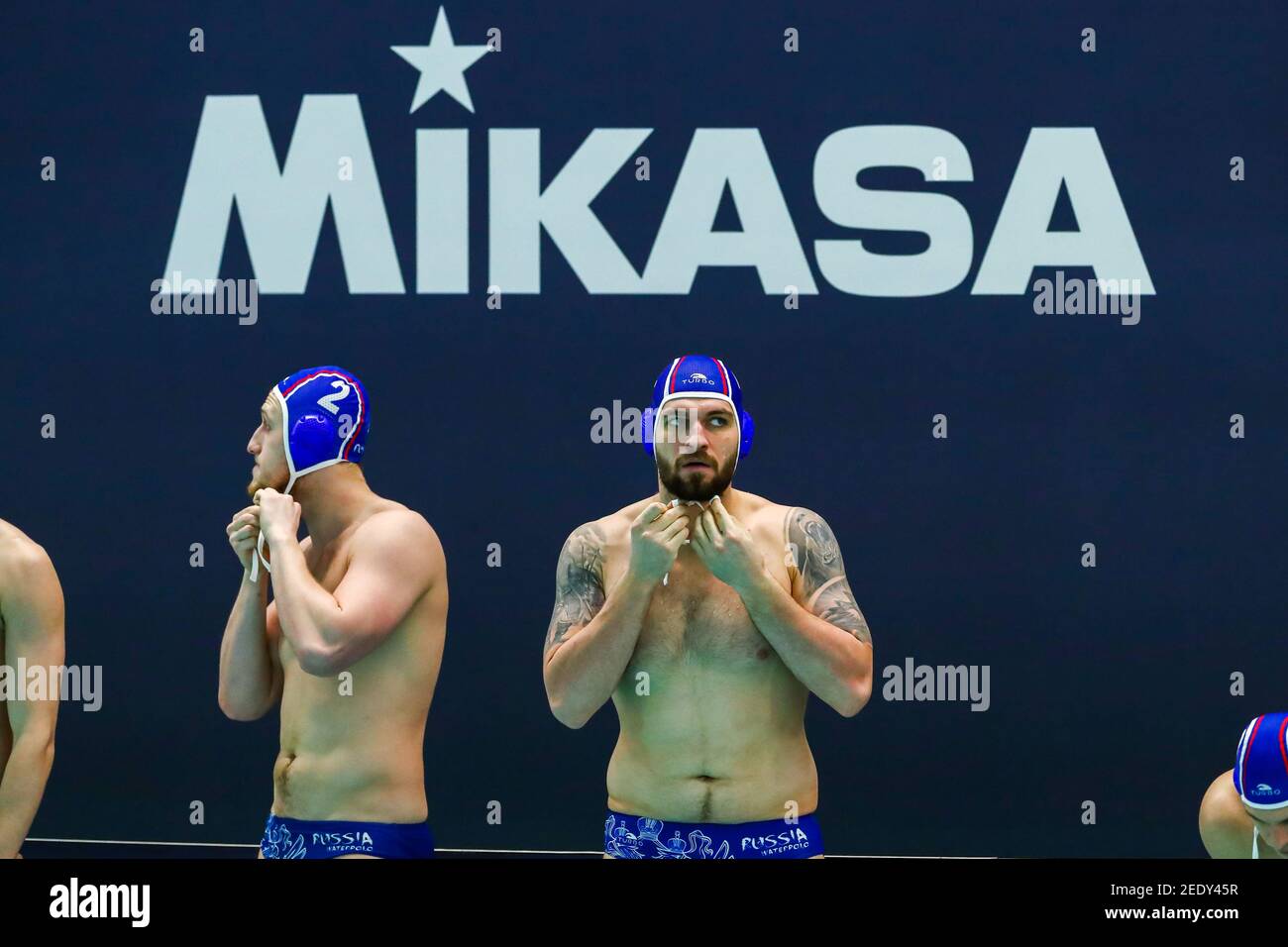 15-02-2021: Waterpolo: Germany v France: Rotterdam ROTTERDAM, NETHERLANDS - FEBRUARY 15: Ivan ...